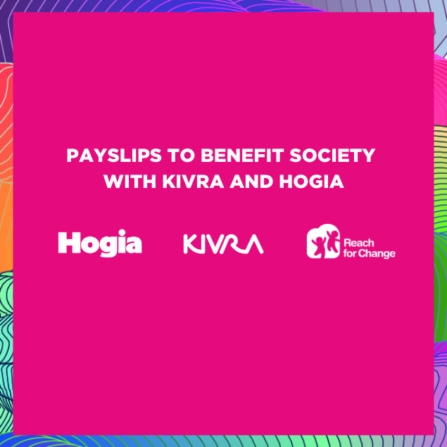 Partnering for change with Kivra and Hogia « Reach for Change